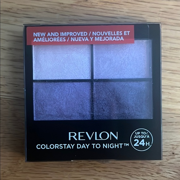 Revlon | Makeup | Revlon Colorstay Eyeshadow Quad Purple And Cream ...